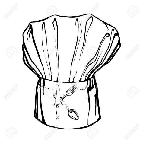 Chef Hat Drawing At GetDrawings Free Download