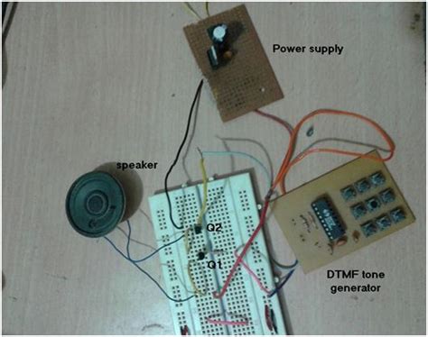 Diy Dtmf Tone Generator And Decoder Circuits
