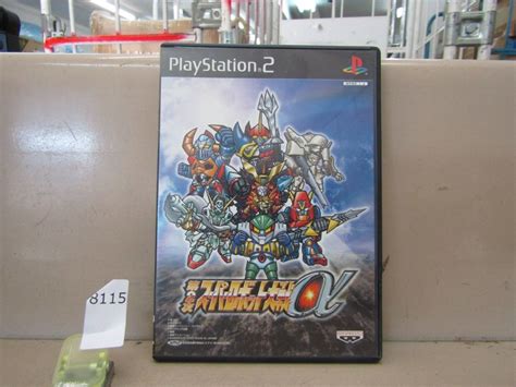 8115 Ps2 ソフト 第2次スーパーロボット大戦α プレステ2 シミュレーション ｜売買されたオークション情報、yahooの商品情報を