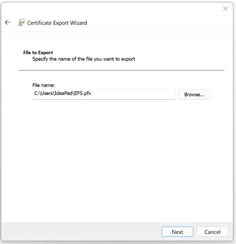 How To Configure Efs Encrypted File System In Windows 11