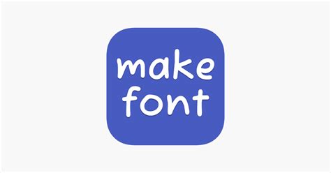 ‎font Maker Create Your Font On The App Store