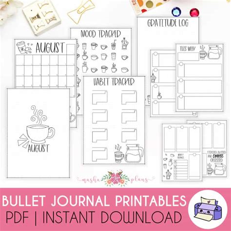 January 2023 Bullet Journal Setup Masha Plans