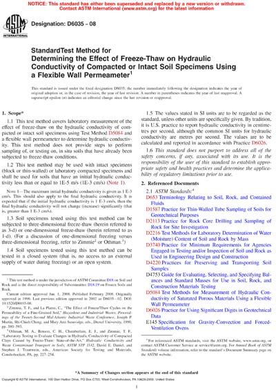 ASTM D Standard Test Method For Determining The Effect Of