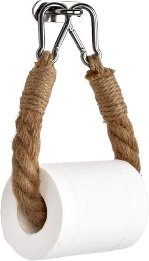 Toiletrolhouder Touw Bol