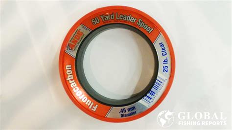 Fluorocarbon Line Diameter Charts By Captain Cody