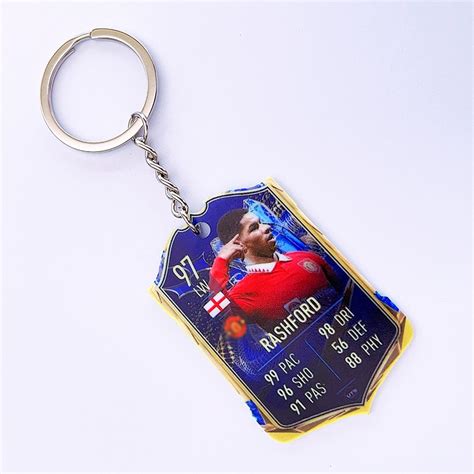2025 Football Star Keychain Fans T Neymar Messi Ronaldo Mbappe Souvenir Keyring Pendant