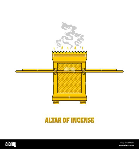 The Altar Of Incense Installed In The Tabernacle And Temple Of Solomon A Ritual Object In The