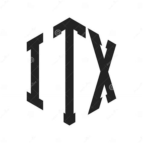 Itx Logo Design Initial Letter Itx Monogram Logo Using Hexagon Shape