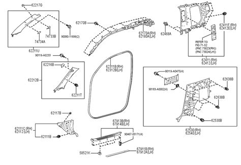 Garnish Assembly Ctr Pillar Right Hand