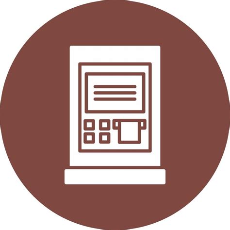 Atm Glyph Multi Circle Icon 43351851 Vector Art At Vecteezy