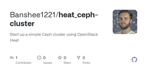 GitHub Banshee1221 Heat Ceph Cluster Start Up A Simple Ceph Cluster Using OpenStack Heat