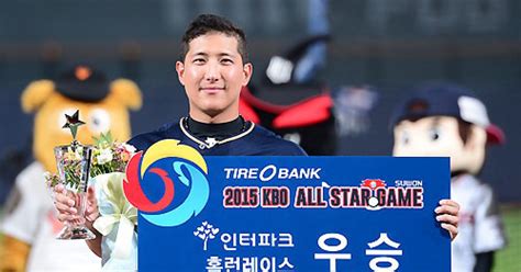 2015 프로야구 올스타전 황재균 홈런 레이스 우승 먼저 친 게 유리하게 작용
