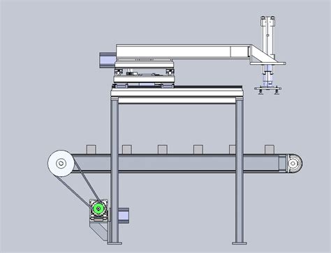 上下物料组件solidworks 2020模型图纸下载 懒石网