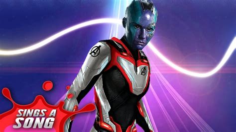 Nebula Sings Bury A Friend To Thanos Avengers Endgame Parody