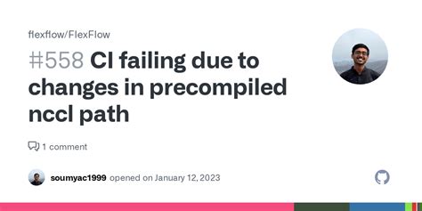 CI Failing Due To Changes In Precompiled Nccl Path Issue 558