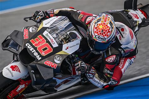 Takaaki中上貴晶（lcrホンダ・イデミツ）／2023motogp第17戦タイgp 初日nakagami Jpnlcr Honda