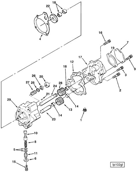 3803698 Cummins Lubricating Oil Pump Kit Source One Parts Center