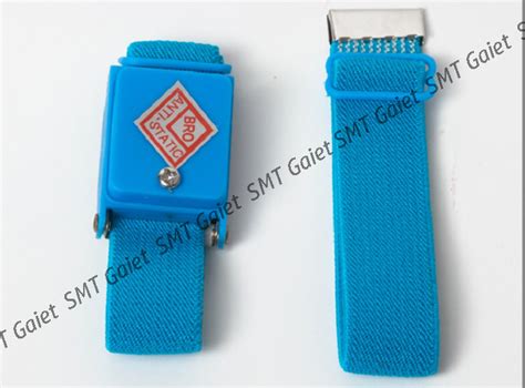 Blue Esd Wrist Band Static Discharge Time 01s Gaiet Electronics