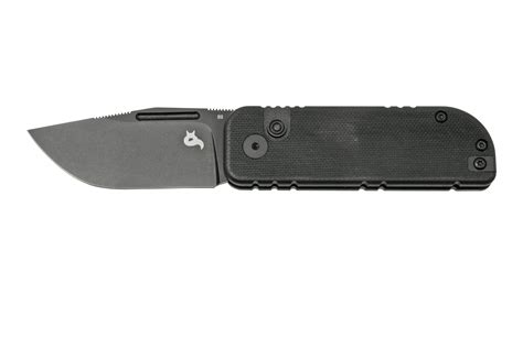 Black Fox NU-BOWIE, Black D2 Blade, Black G10 pocket knife ...