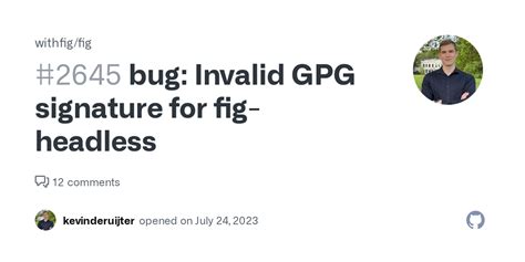 Bug Invalid Gpg Signature For Fig Headless · Issue 2645 · Withfigfig