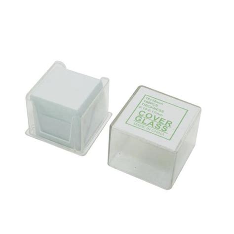 Medical Lab Consumables Microscope Slides Cover Glass Ce Iso Approved Cover Glass And