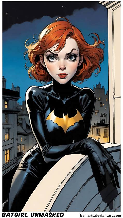 Batgirl Unmasked By Bamarts On Deviantart