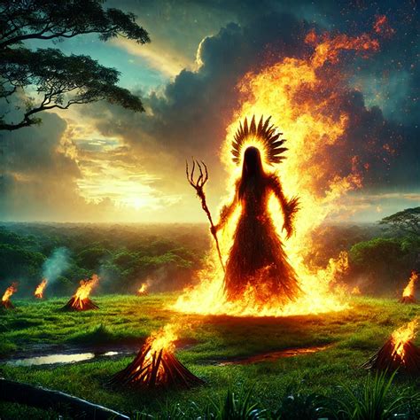 Karai Guarani God Of Fire Protection And Spiritual Renewal