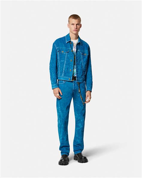 Versace Velvet Blouson Jacket Versace