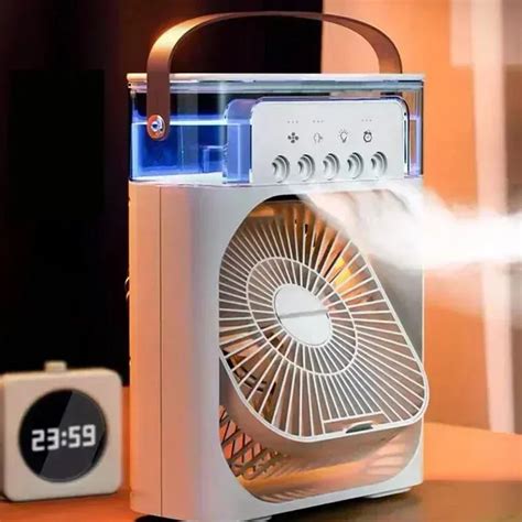 High Quality Durable Portable Air Cooler Humidifier Colorful Lights 505031 3d Printing