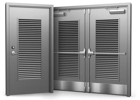 Metal Doors With Louvers In Stock Ships Fast