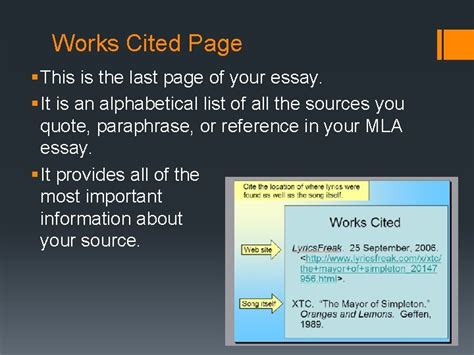 MLA Formatting Harbrace Handbook Chapter First Person