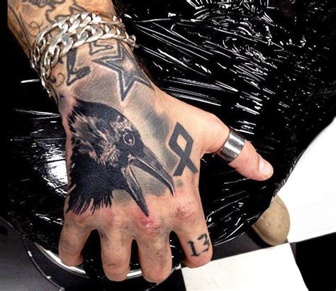 Crow Tattoo By Alexander Romashev Post