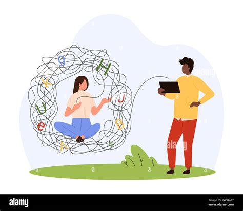 Speech Therapy For Patients With Dyslexia Disability Vector