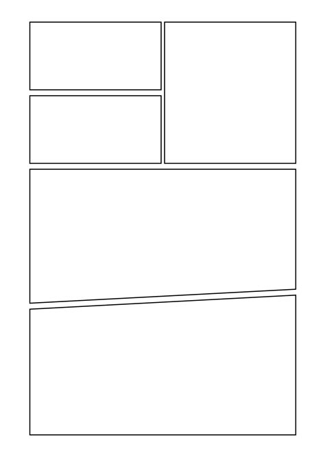 Blank One Pager Template Printable At A Glance