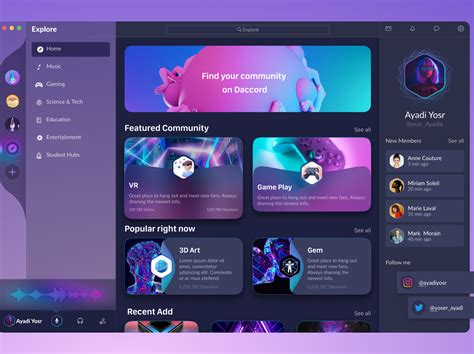 Music Player Web App By Yosr Ayadi On Dribbble