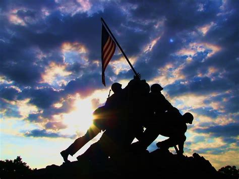 Iwo Jima Flag Raising Wallpapers Wallpaper Cave