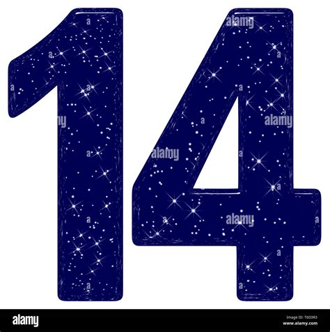 Number 14 Purple