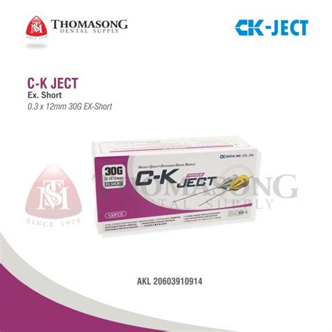 Jual Jarum Citoject Ex Short Ck Ject 12mm Shopee Indonesia