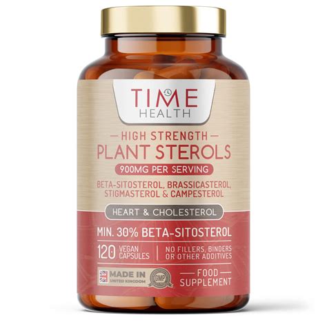 Plant Sterols Beta Sitosterol Brassicasterol Campesterol