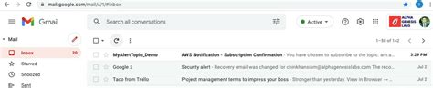 Setting Notifications With Aws Cloudwatch And Aws Sns