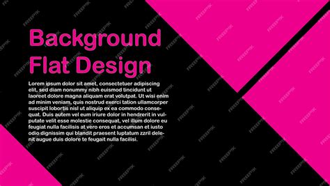 Premium Vector Backgraound Flat Design Background Design Website Background And Landing Pack