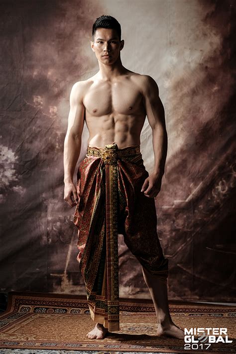 Mister Global 2017 Contestant In Thai National Costume Behance