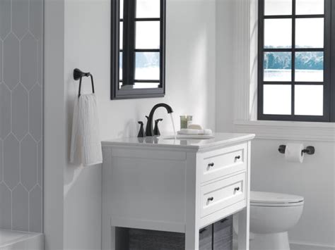 Widespread Bathroom Faucet 2l Recertified In Matte Black 35748lf Bl R
