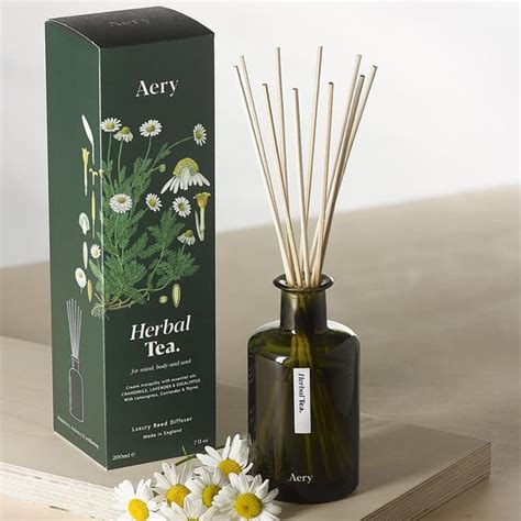 Aery Herbal Tea Diffuser 200ml Black Jomlaae