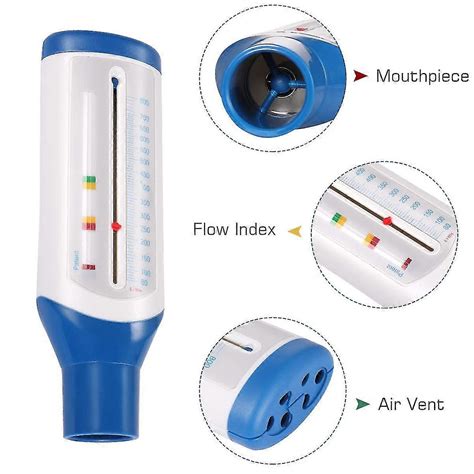 2023 Protable Personal Spirometer Peak Flow Expiratory Flow Meter
