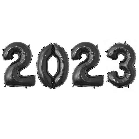 2023 Balloon Numbers 2023 Balloons Happy New Year Decorations 2023 Senior Decorations 2023