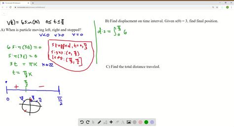 SOLVED In Exercises The Function V T Is The Velocity In M Sec Of A Particle Moving Along