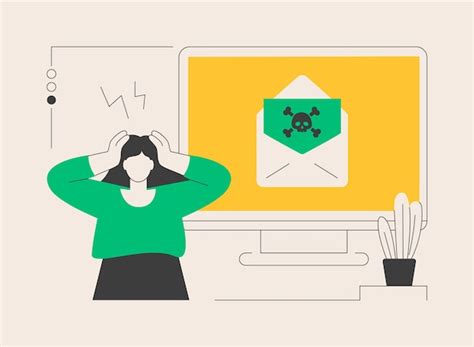 Premium Vector Malware Abstract Concept Vector Illustration Malicious Software Computer Virus