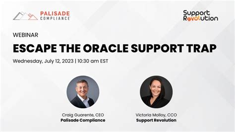 Support Revolution On Linkedin Oracle Webinar
