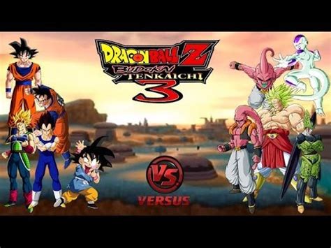 DRAGON BALL Z BUDOKAI TENKAICHI LATINO VERSION FINAL GAMEPLAY PART YouTube